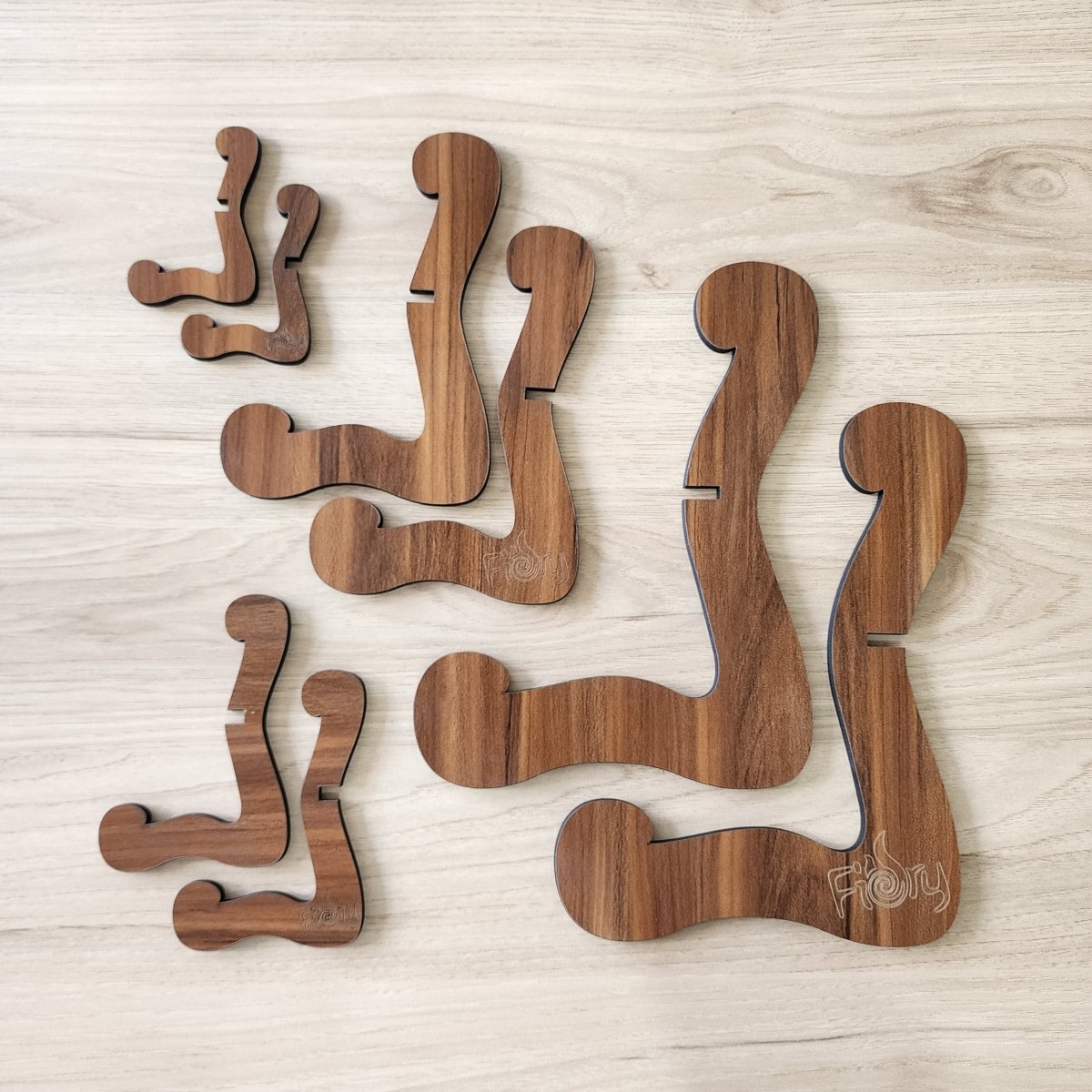 Display Stand Medium - Stained Rimu Finish – Fiery Creations